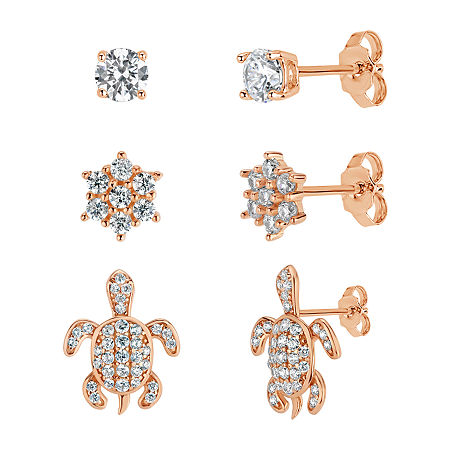 Click here for Womens 2 1/4 CT. T.W. Cubic Zirconia 18K Rose Gold... prices