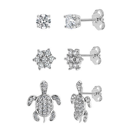 Click here for Womens 2 1/4 CT. T.W. Cubic Zirconia Sterling Silv... prices