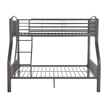 Click here for Twin Over Full Bunk Bed  One Size  Silver prices