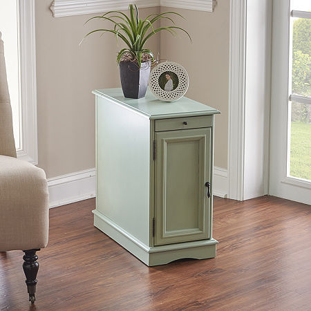 Click here for Butler Storage Chairside Table  One Size  Blue prices