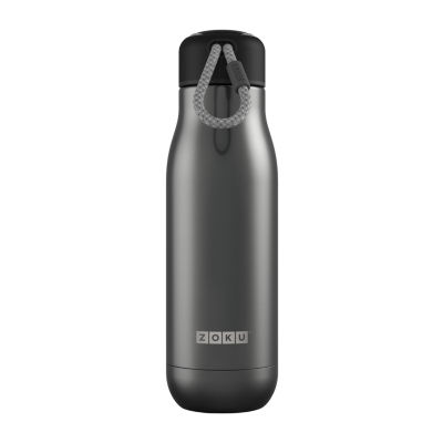 Zoku BPA Free. Water Bottle ZK142-GM, Color: Gunmetal - JCPenney