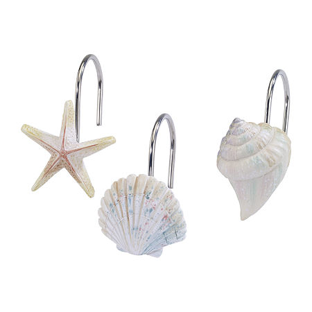 Click here for Avanti Coastal Terrazzo Resin 12-Pc. Shower Curtai... prices