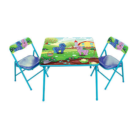 Click here for GENER8 Pony Table & Chairs - Blue prices