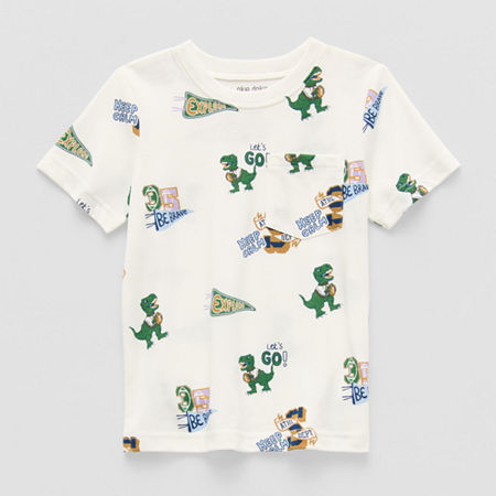 Click here for Okie Dokie Toddler & Little Boys Crew Neck Short S... prices