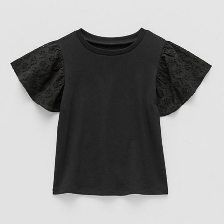 Click here for Okie Dokie Toddler & Little Girls Round Neck Short... prices