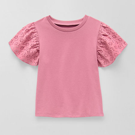 Click here for Okie Dokie Toddler & Little Girls Round Neck Short... prices