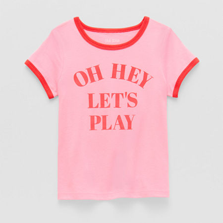 Click here for Okie Dokie Toddler & Little Girls U Neck Short Sle... prices