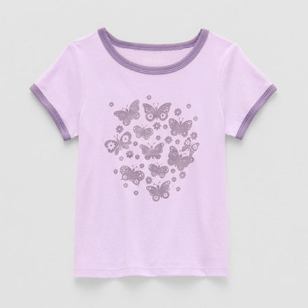 Click here for Okie Dokie Toddler & Little Girls U Neck Short Sle... prices