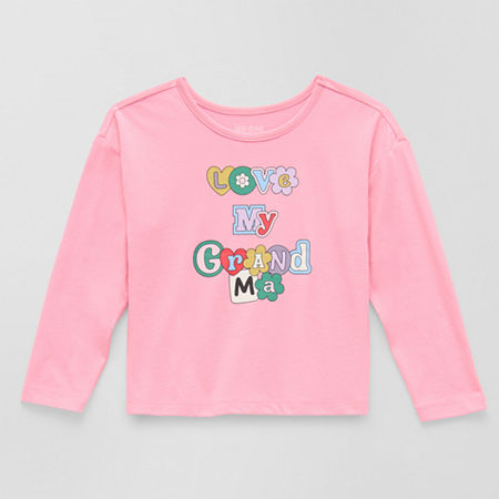 Click here for Okie Dokie Toddler & Little Girls Round Neck Long... prices