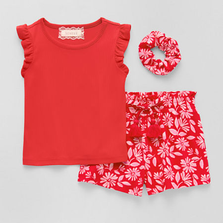 Click here for Btween Toddler Girls 2-pc. Short Set  2t  Red prices