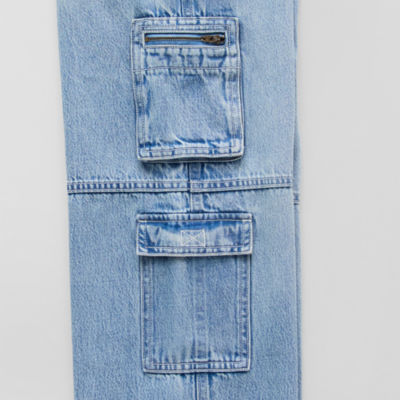 Thereabouts Little & Big Kid Girls Low Rise Wide Leg Cargo Pant, Color ...