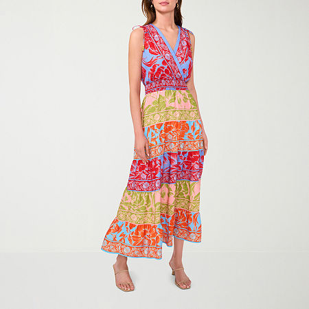 Click here for Sam And Jess Womens Sleeveless Floral Maxi Dress... prices
