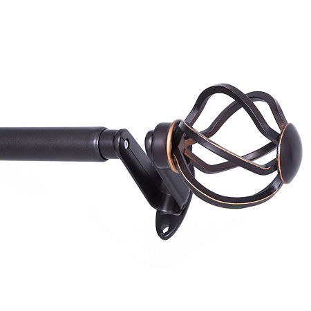 Click here for Sun Zero Room Darkening Cage 3/4 IN Curtain Rod  O... prices