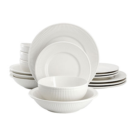 Click here for Elama Kate 16 Piece 16-pc. Porcelain Dinnerware Se... prices