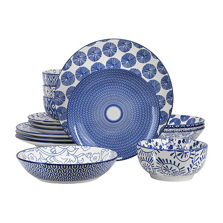 Click here for Elama Aurora 16 Piece 16-pc. Porcelain Dinnerware... prices