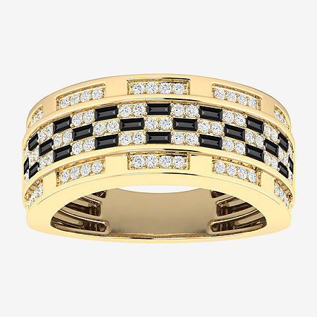Click here for (Black / I3) Mens 1 CT. T.W. Natural Black Diamond... prices