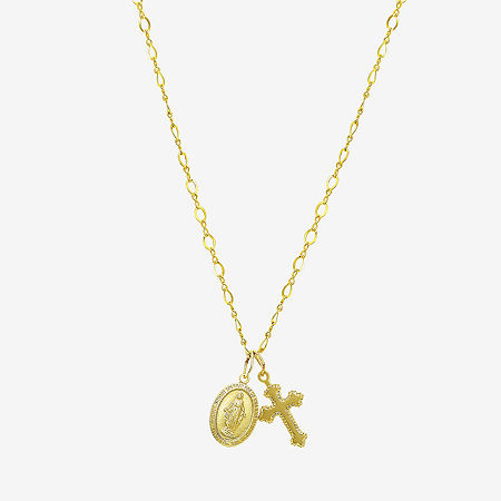 Click here for Religious Jewelry Guad Cross Girls Cross 15 Inch P... prices