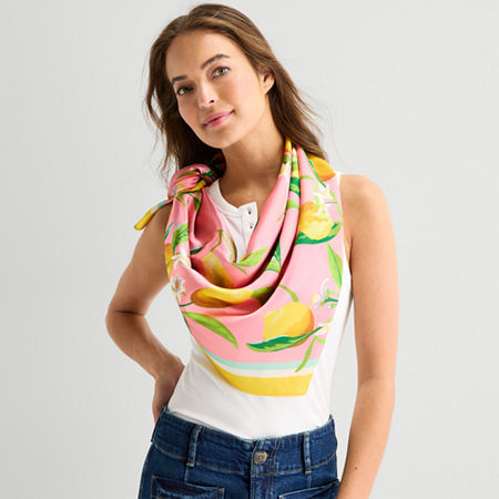 Click here for Mixit Square Scarf  One Size  Pink prices