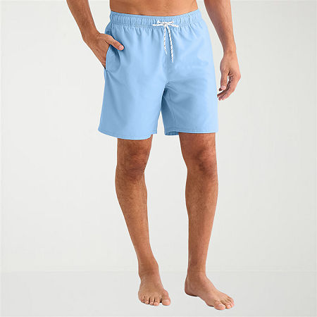 Click here for St. Johns Bay Mens Swim Trunks  Medium  Blue prices