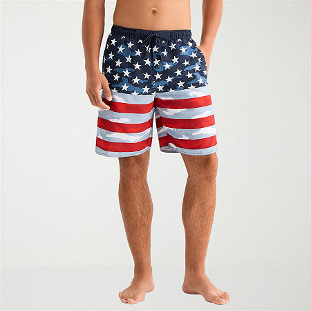 Click here for Burnside Mens Drawstring Waist Holiday Swim Shorts... prices