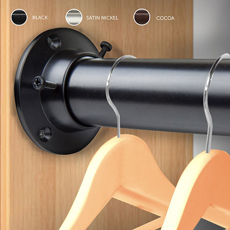 Click here for Rod Desyne Closet 1 1/2 IN Adjustable Curtain Rod... prices