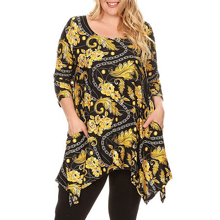 Click here for Plus Size White Mark Alegra Tunic prices