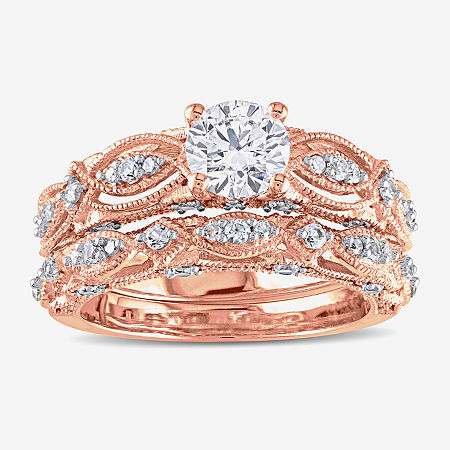 Click here for Modern Bride Gemstone Womens 1/10 CT. T.W. Lab Cre... prices