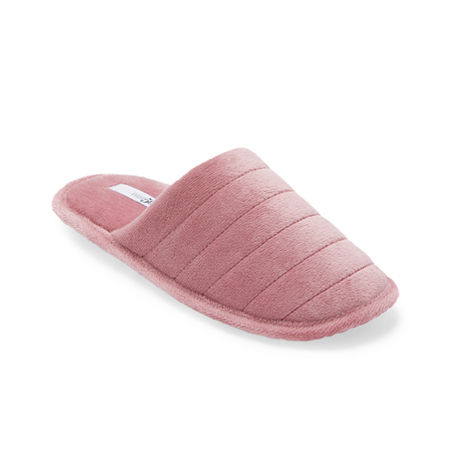 Click here for east 5th Womens Slip-On Slippers  Small  Pink prices