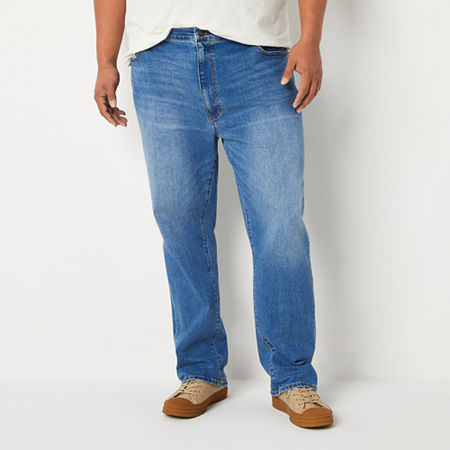 Click here for mutual weave Big and Tall Mens Straight Leg Jeans... prices
