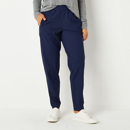 Click here for Stylus Womens Slim Mid Rise Pull-On Pant  Large  B... prices