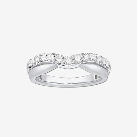 Click here for 4MM 1/2 CT.T.W. Natural Diamond 10K or 14K White G... prices