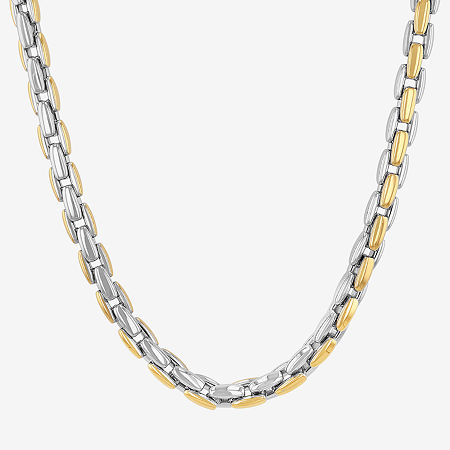 Click here for Mens Stainless Steel 24 Inch Link Chain Necklace... prices