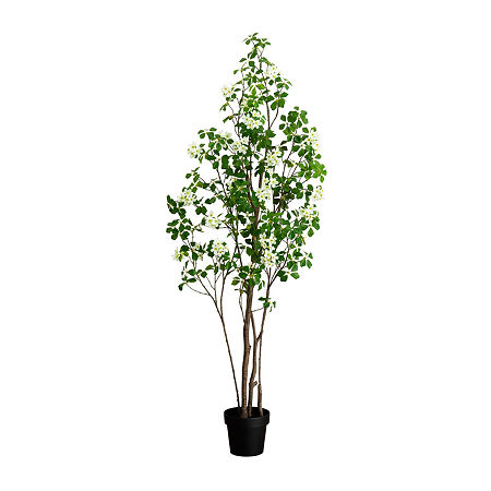 Click here for Nearly Natural 6 Dogwood With Real Touch Leaves Ar... prices