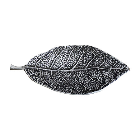 Click here for Nearly Natural 16 Antique Leaf Decorative Tray  On... prices