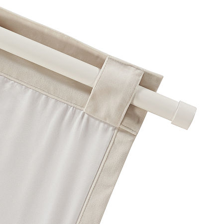 Click here for J Queen New York Stanton 48 Window Rod - White prices