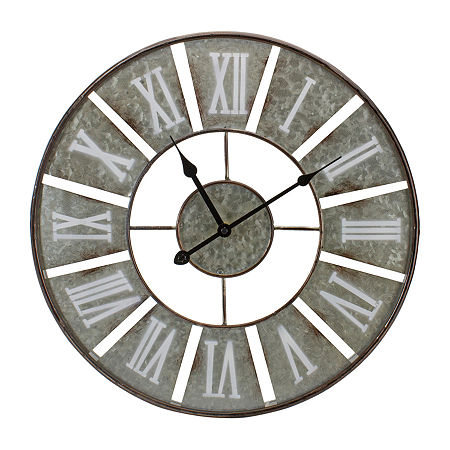 Click here for Northlight 18 Galvanized Metal Roman Numeral Wall... prices