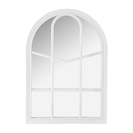 Click here for Northlight 20 White Arched Windowpane Wall Mirror... prices