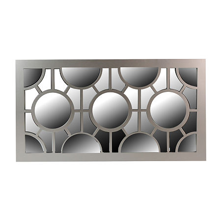 Click here for Northlight 25.25 Metallic Gray Rectangular Wall Mi... prices