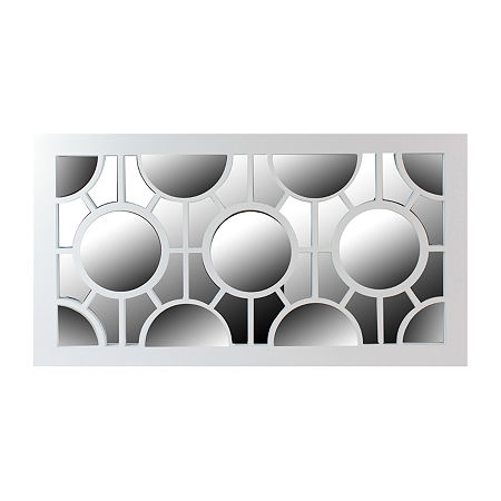Click here for Northlight 25.25 White Framed Geometric Rectangula... prices