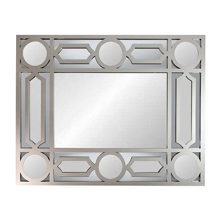 Click here for Northlight 29.5 Gray Framed Geometric Design Recta... prices