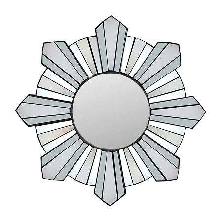 Click here for Northlight 25 Sparkling Sunburst Matte Black Round... prices