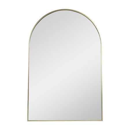 Click here for Northlight 36 Gold Framed Modern Arched Wall Mirro... prices