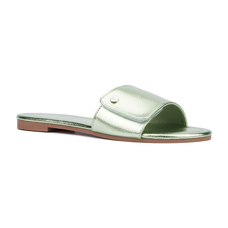 Click here for Womens New York & Company Adelle Slide Sandals prices