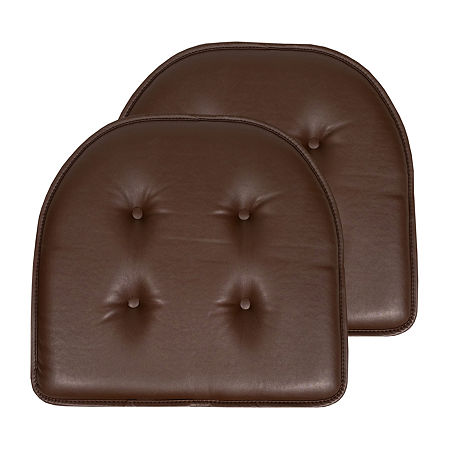 Click here for Sweet Home Collection U-Shape Faux Leather No Slip... prices
