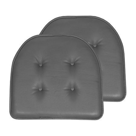 Click here for Sweet Home Collection U-Shape Faux Leather No Slip... prices