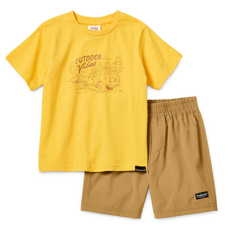 Click here for Avalanche Little Boys 2-pc. Short Set  4  Yellow prices
