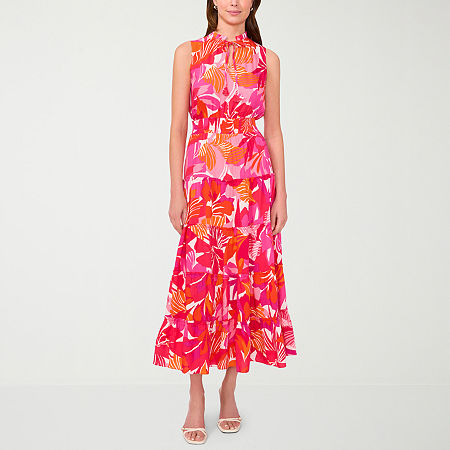 Click here for MSK Womens Sleeveless Floral Maxi Dress  Small  Re... prices