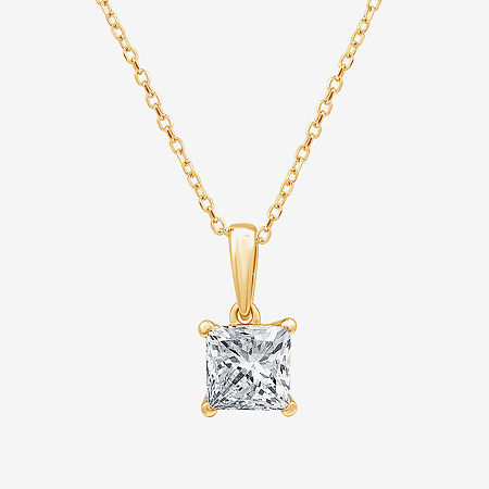 Click here for Womens 1 CT. Lab Grown White Diamond 14K Gold 18 I... prices