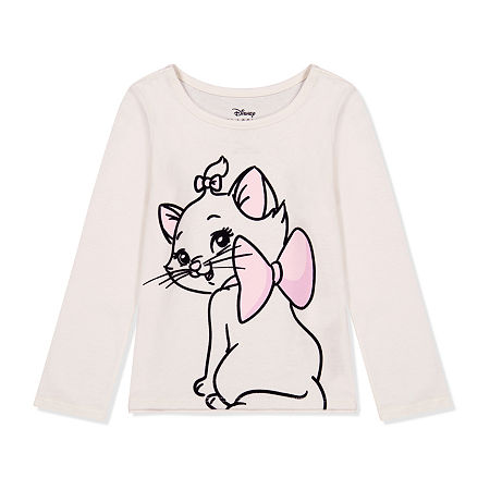 Click here for Toddler Girls Round Neck Long Sleeve Loose Fit Mar... prices