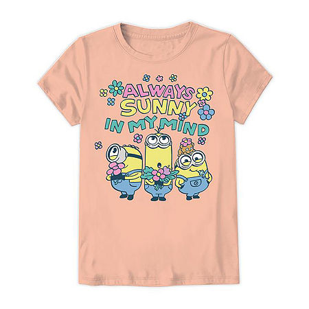 Click here for Little & Big Kid Girls Crew Neck Short Sleeve Regu... prices